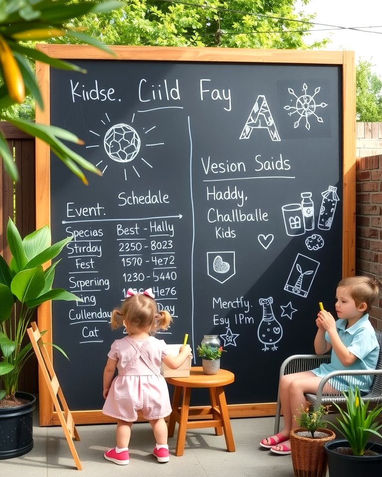 30 Creative Chalkboard Wall Ideas for Functional & Fun Spaces