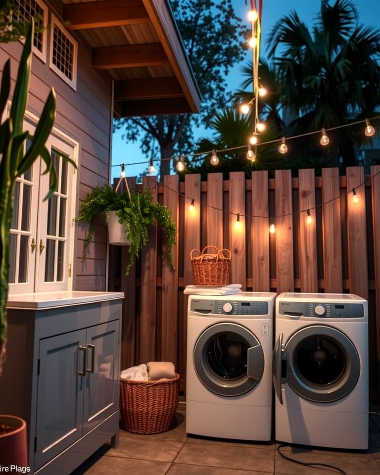 25 Outdoor Laundry Area Design Ideas for Convenience
