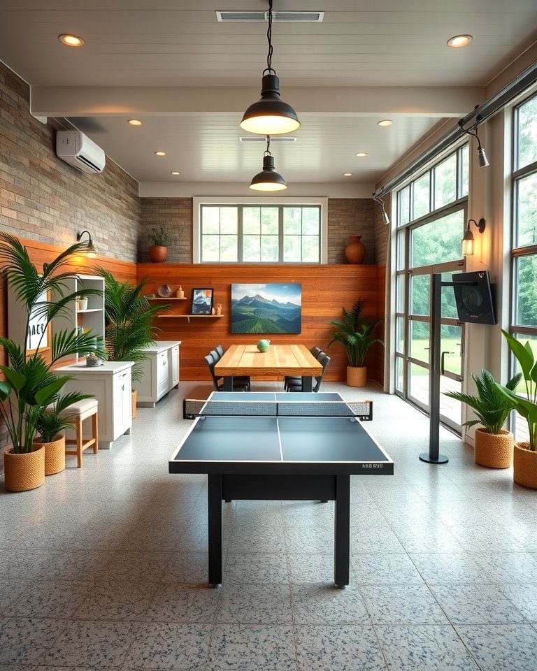 30 Garage Game Room Ideas for Ultimate Entertainment Zones