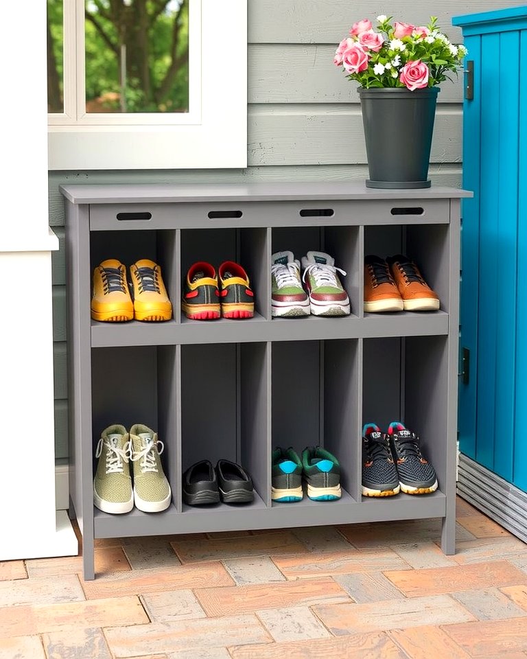 25 Outdoor Shoe Storage Ideas for Organized Spaces