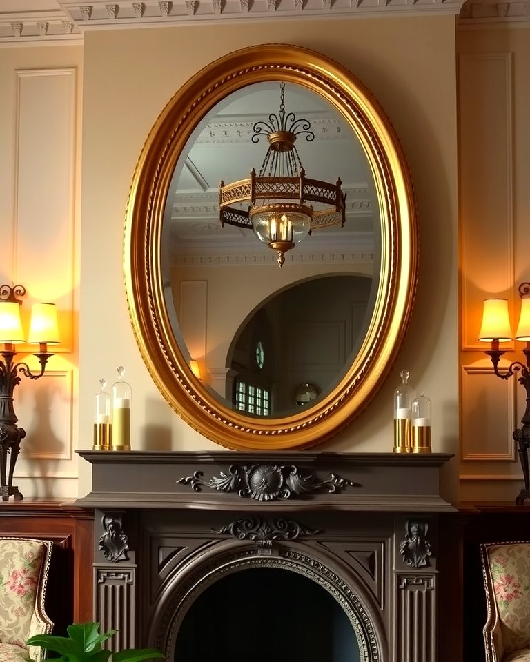 25 Mirror Over Fireplace Ideas to Elevate Your Space