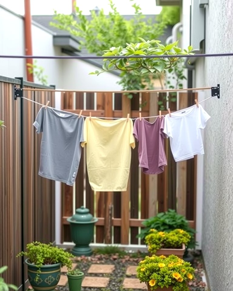 25 Outdoor Clothesline Ideas for Efficient Drying