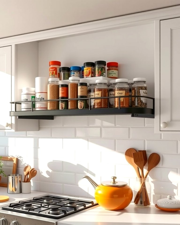 25 Spice Rack Ideas to Organize Your Kitchen
