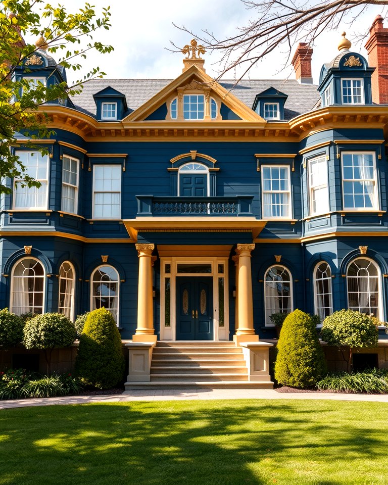 30 Serene Blue Exterior House Paint Ideas for Curb Appeal