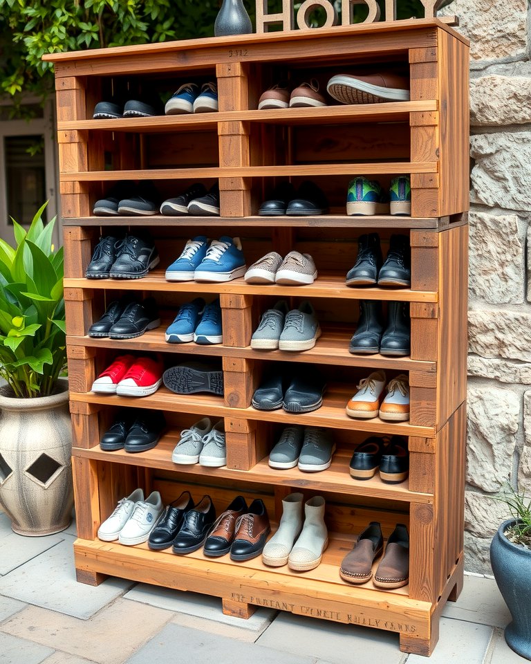 25 Outdoor Shoe Storage Ideas for Organized Spaces