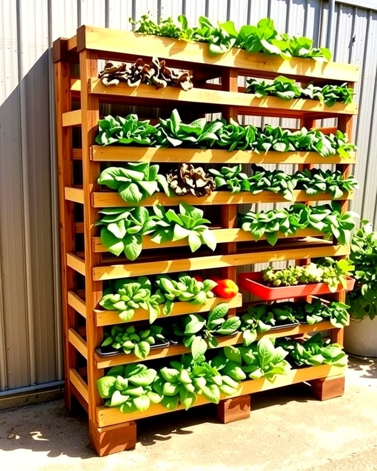 25 Pallet Garden Ideas for a Creative Outdoor Space