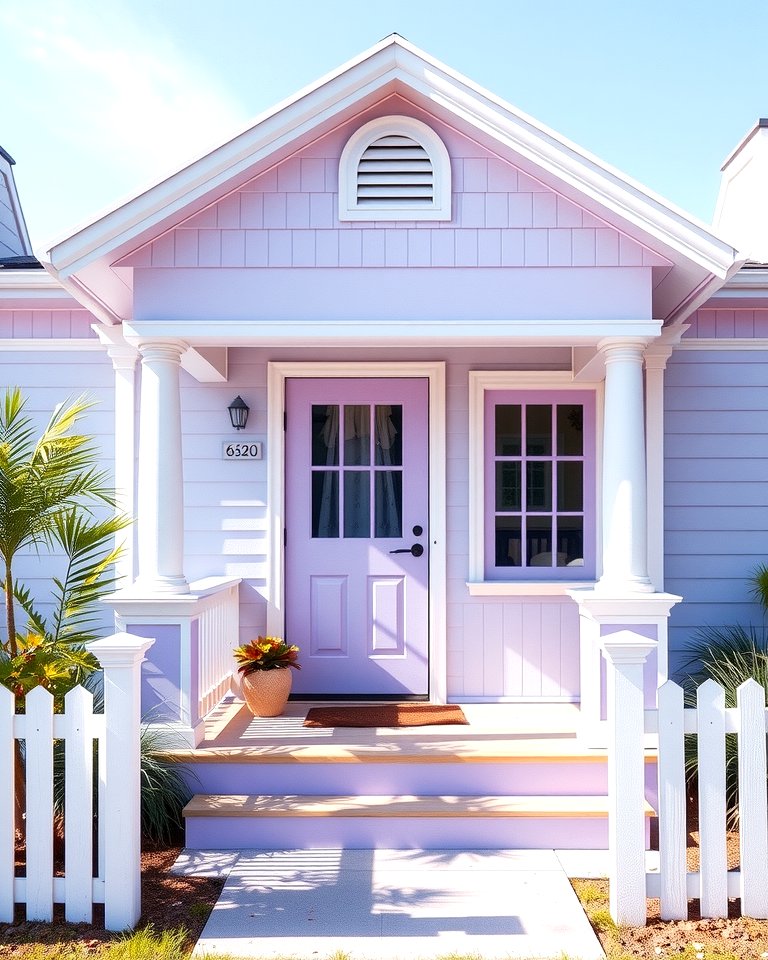 25 Purple House Exterior Ideas for a Unique Curb Appeal