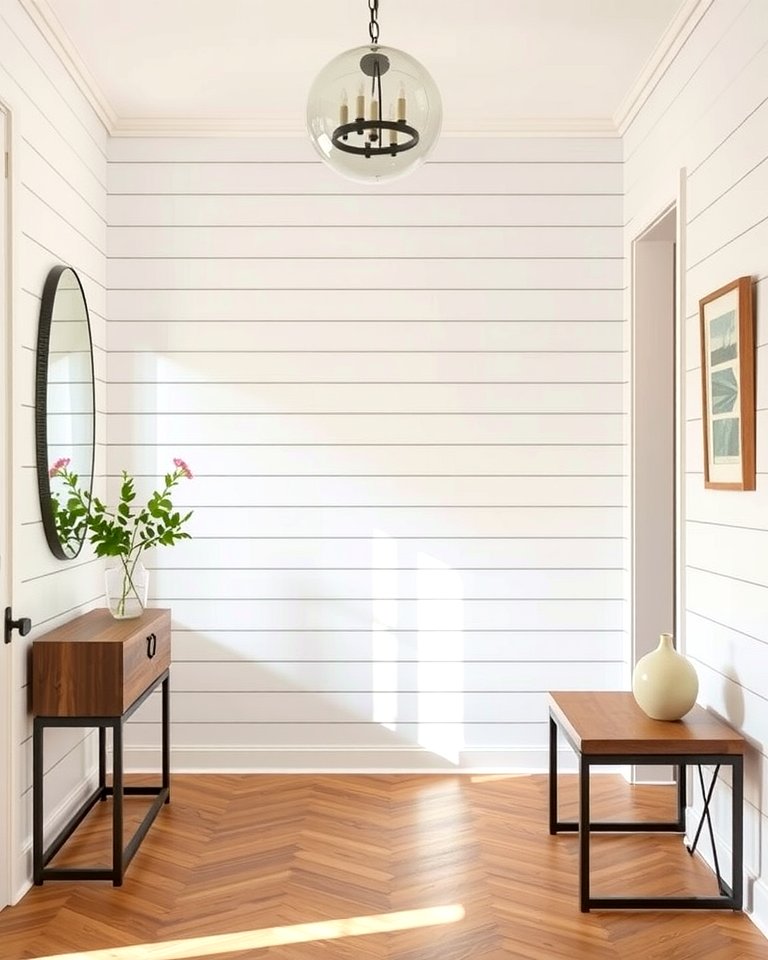 25 Shiplap Wall Entryway Ideas for a Welcoming First Impression