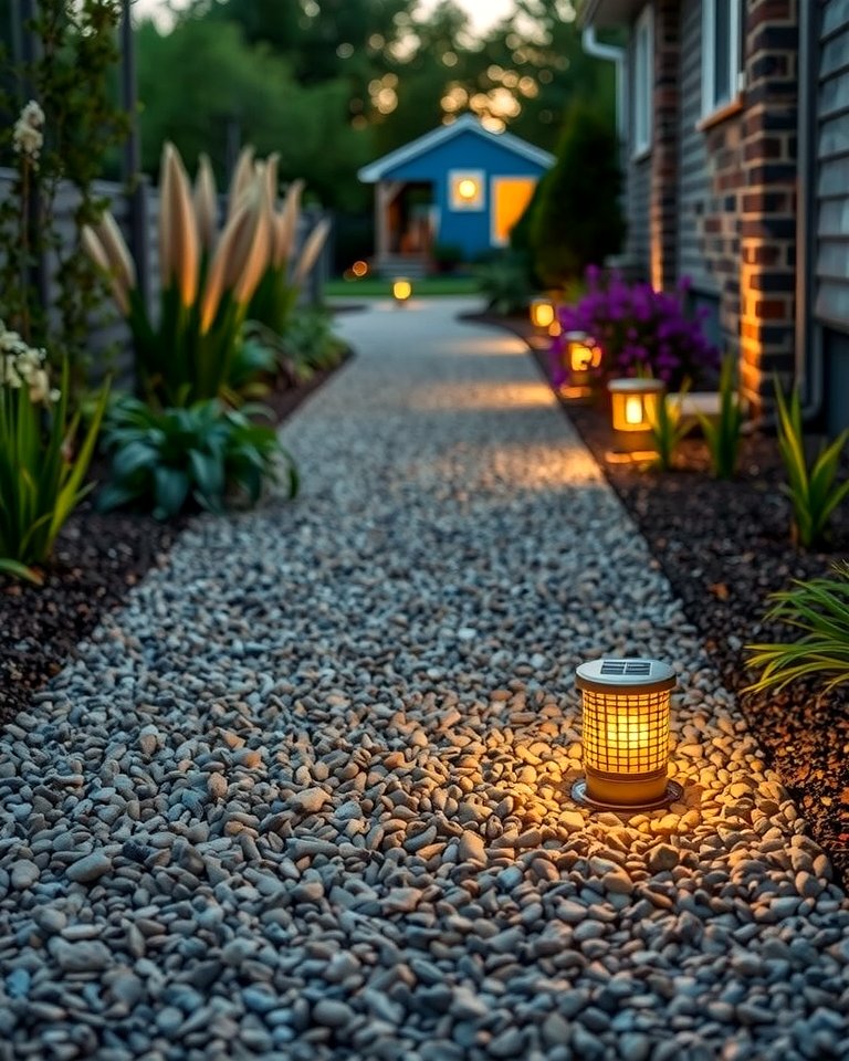 25 Pea Gravel Walkway Ideas for a Charming Garden Path