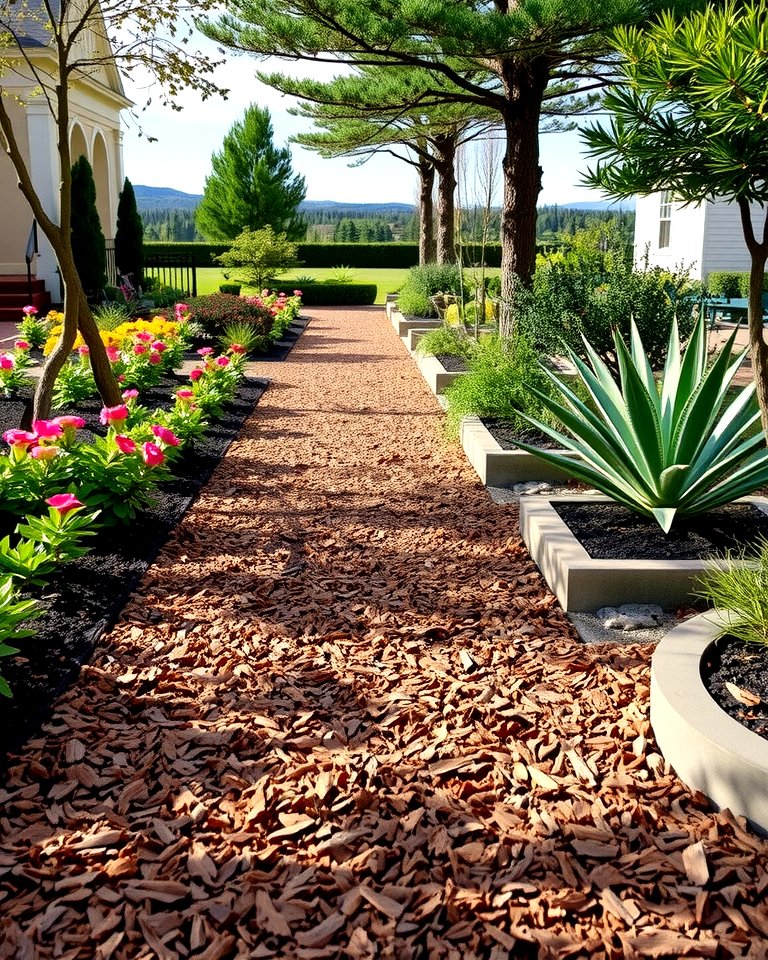 25 Mulch Pathway Ideas for a Beautiful Garden