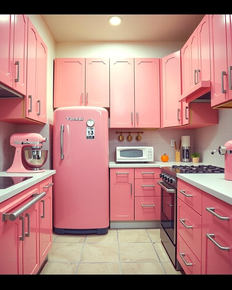 30 Pink Kitchen Ideas to Refresh Your Cooking Space