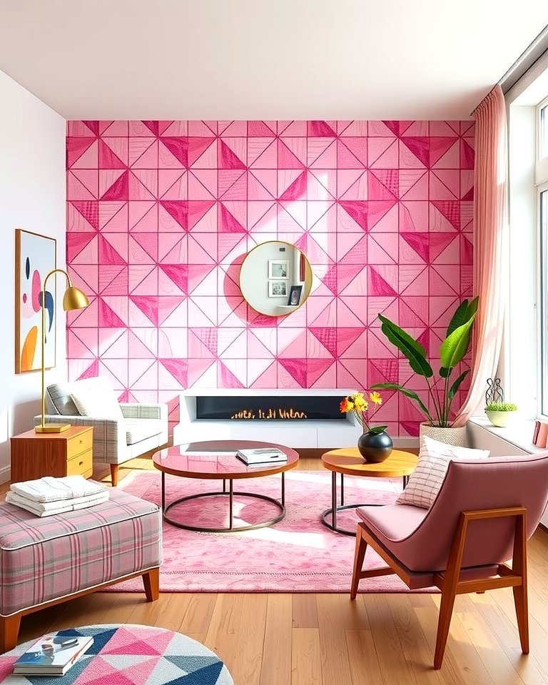 30 Pink Living Room Ideas for Soft and Inviting Spaces