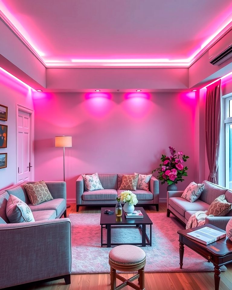 25 Pink and Grey Living Room Ideas for a Chic Space