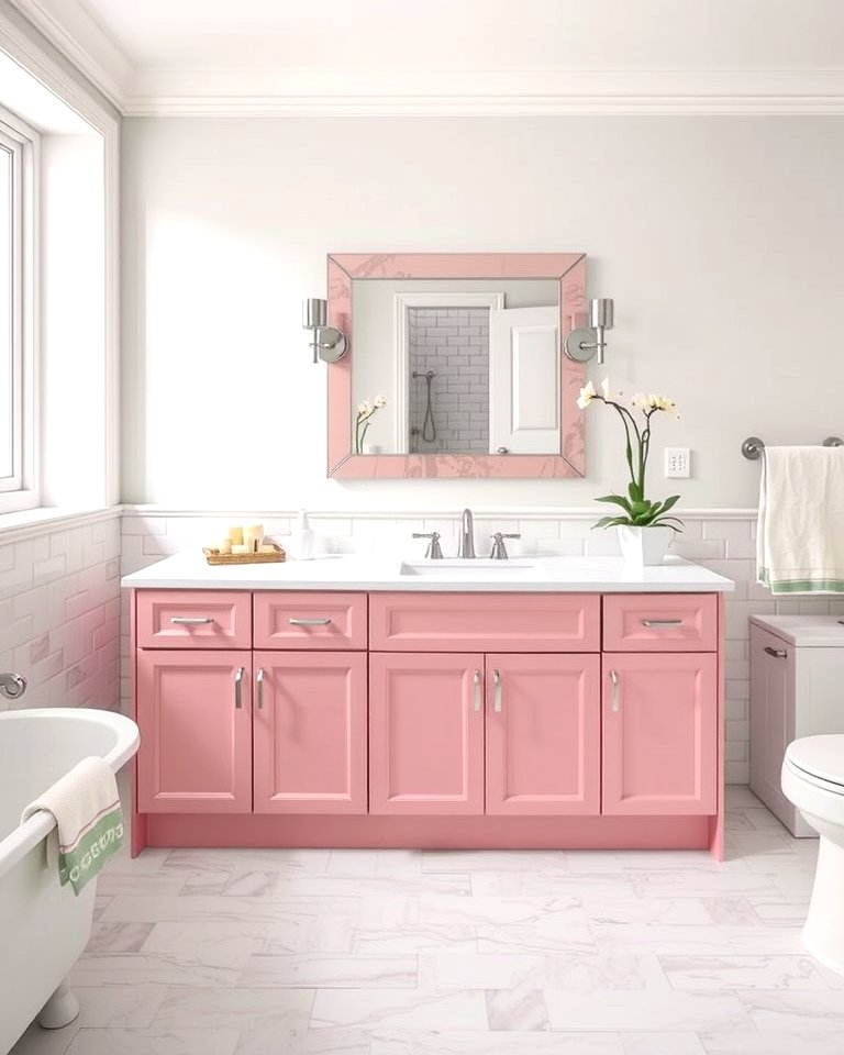 25 Pink Bathroom Ideas for a Soft and Serene Space