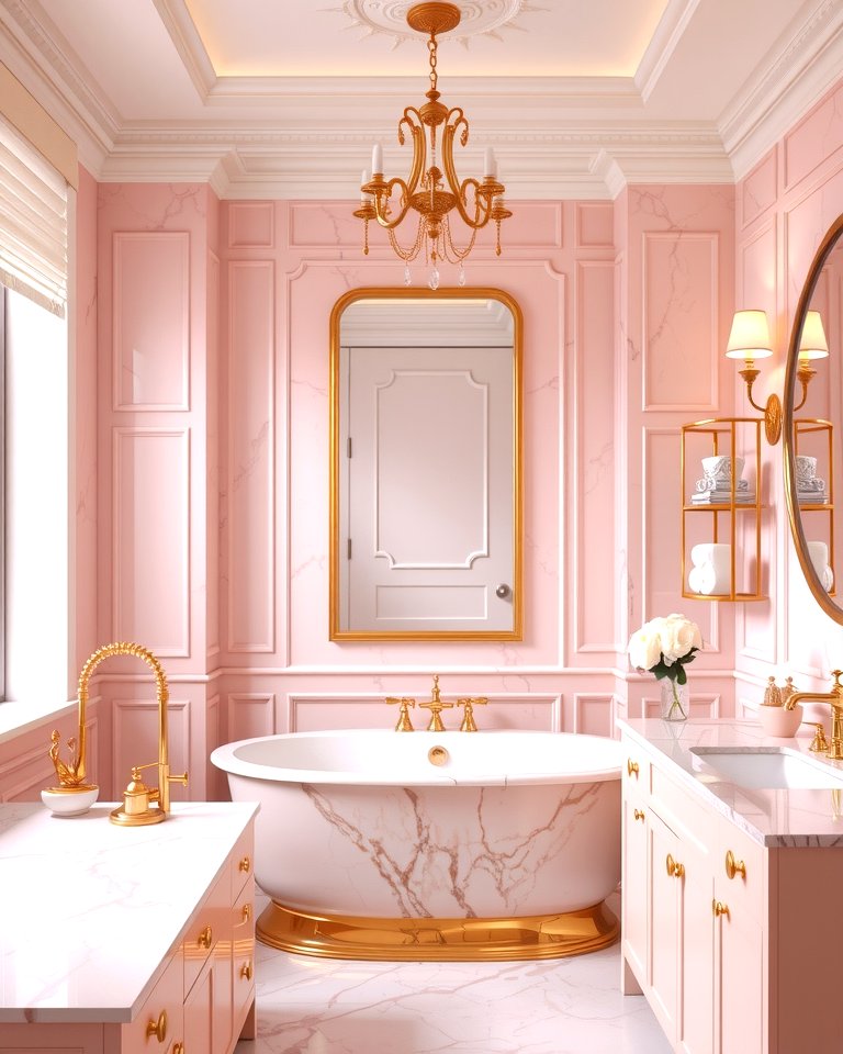 25 Pink Bathroom Ideas for a Soft and Serene Space