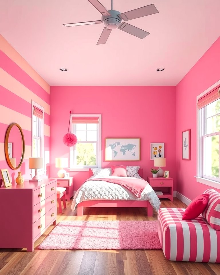 25 Pink and White Bedroom Ideas for a Fresh and Airy Look