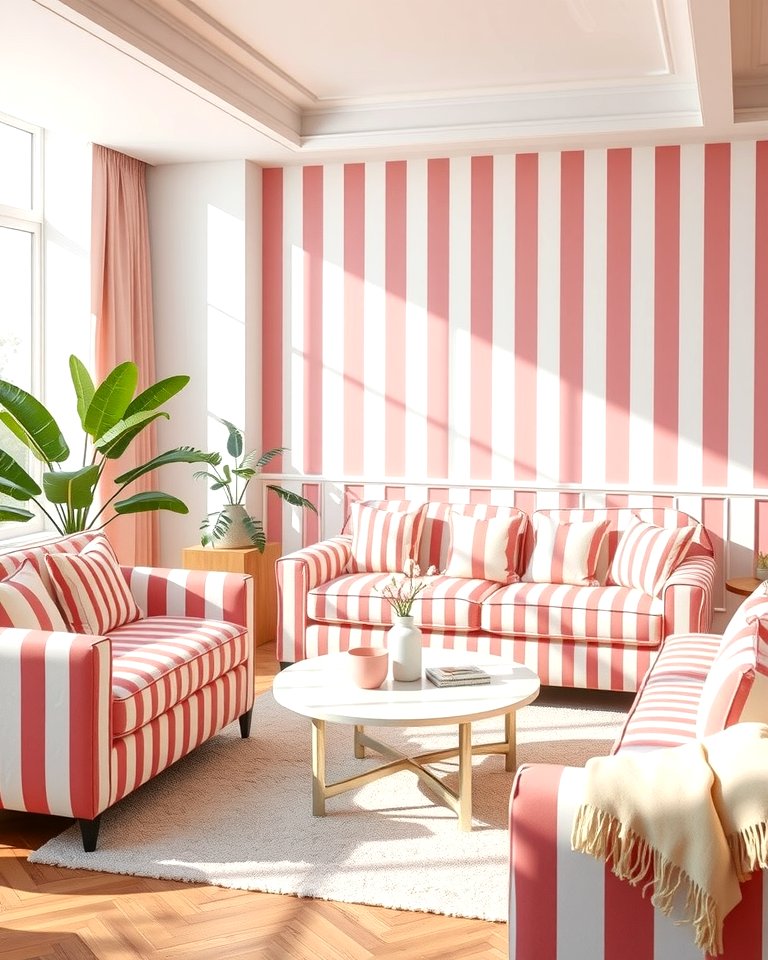 30 Pink Living Room Ideas for Soft and Inviting Spaces
