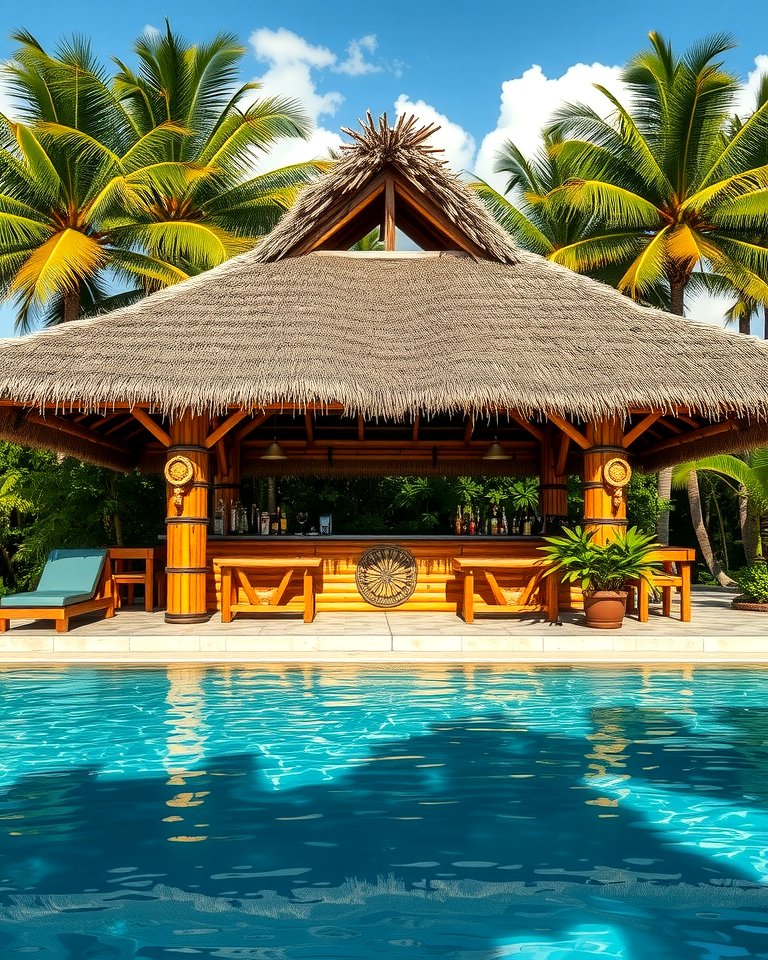 25 Tropical Pool Landscaping Ideas for a Resort Feel