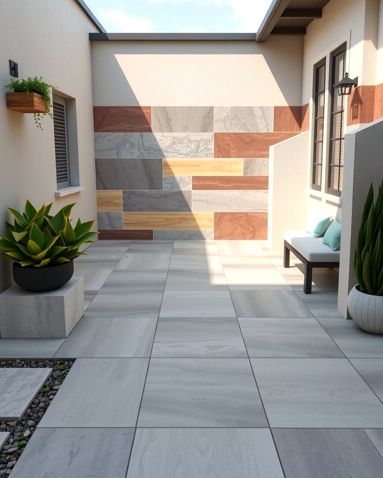 25 Patio Tile Ideas to Upgrade Your Outdoor Flooring