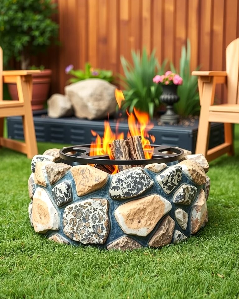 25 Rock Fire Pit Ideas for Outdoor Gatherings