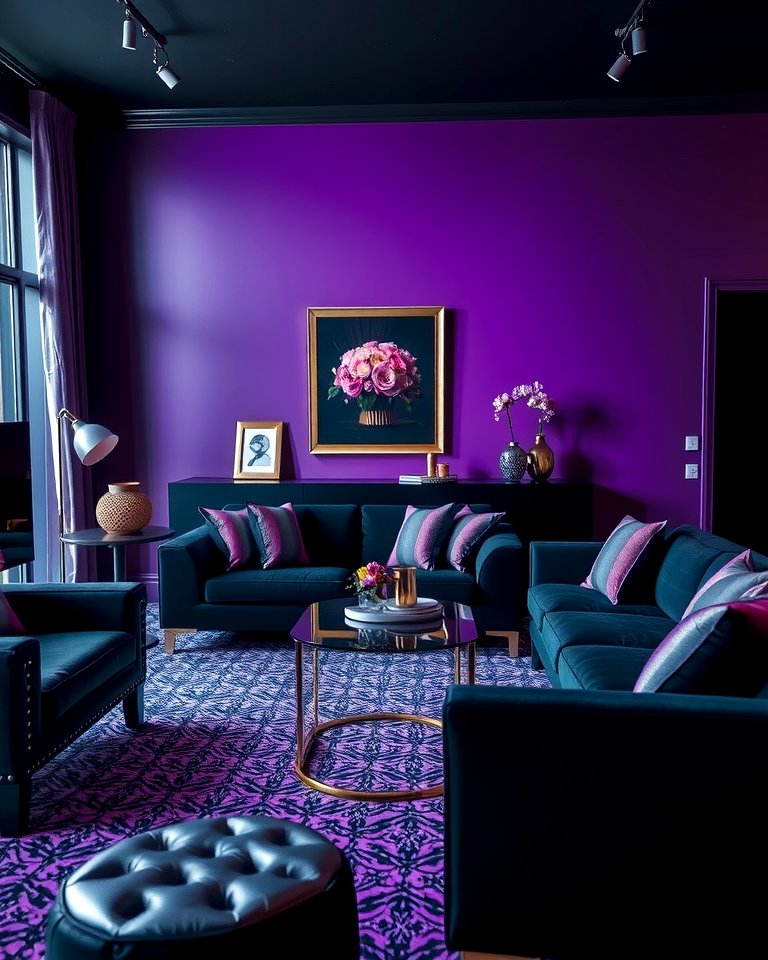 25 Purple Living Room Ideas for a Stylish Home Makeover