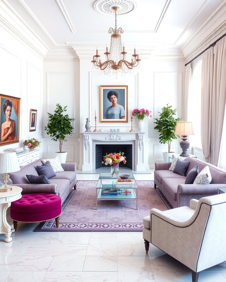 25 Purple Living Room Ideas for a Stylish Home Makeover