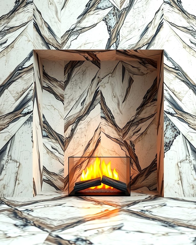 25 Quartz Fireplace Surround Ideas for a Sleek Look