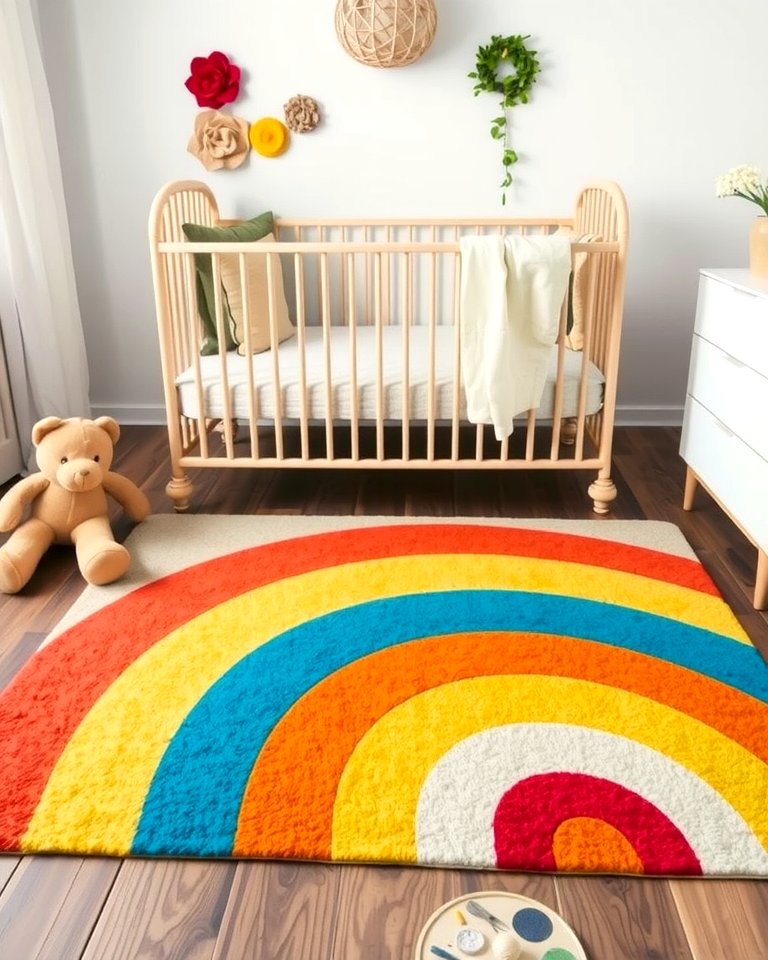 25 Rainbow Nursery Ideas for a Colorful Baby Room