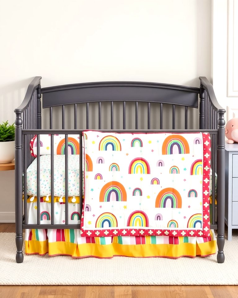 25 Rainbow Nursery Ideas for a Colorful Baby Room