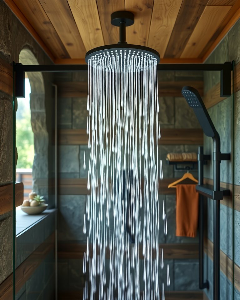 25 Rustic Walk-in Shower Ideas for a Spa-Like Bathroom