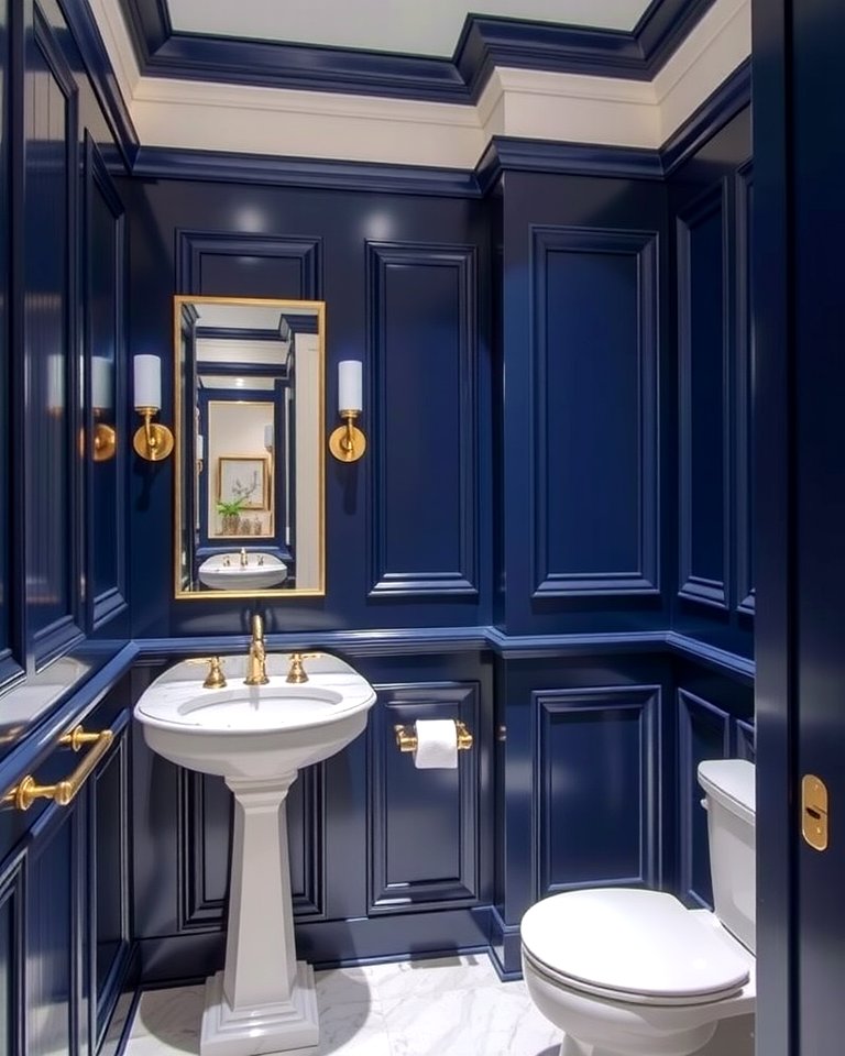 25 Powder Room Wainscoting Ideas for a Chic Look