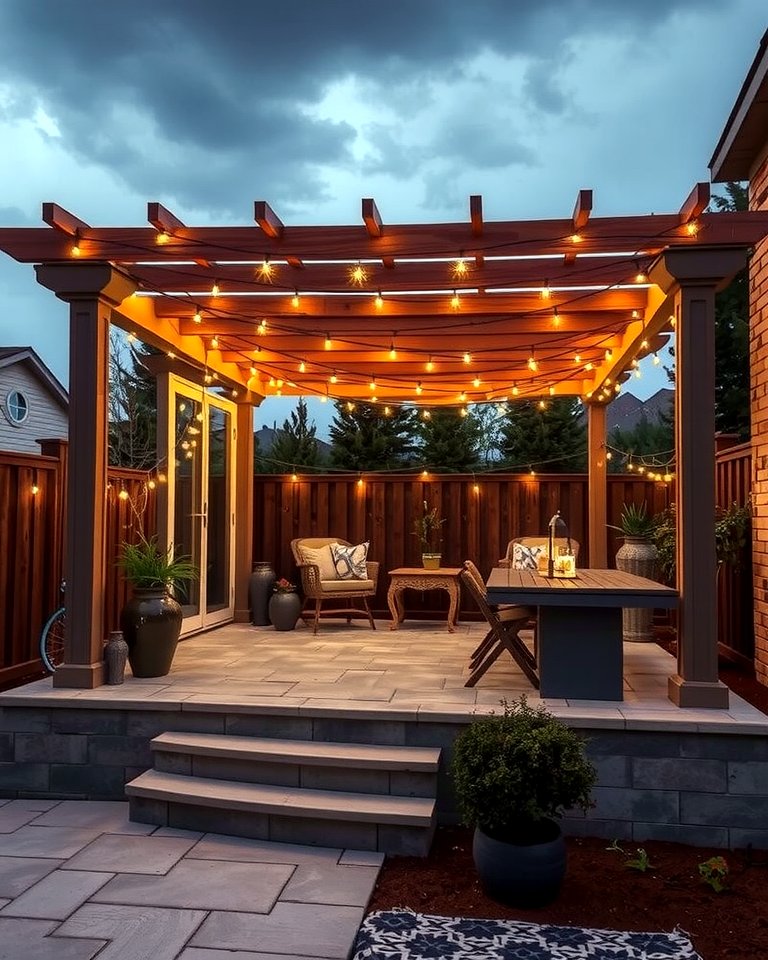 25 Raised Concrete Patio Ideas for a Modern Outdoor Space