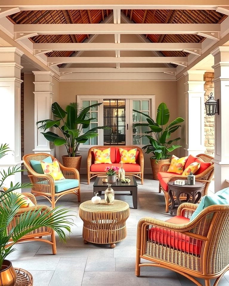 25 Tropical Patio Ideas for a Relaxing Outdoor Oasis