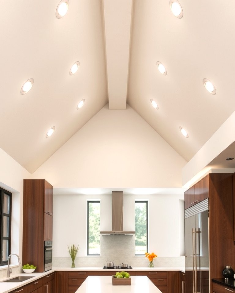 25 Vaulted Ceiling Kitchen Ideas for a Spacious Feel