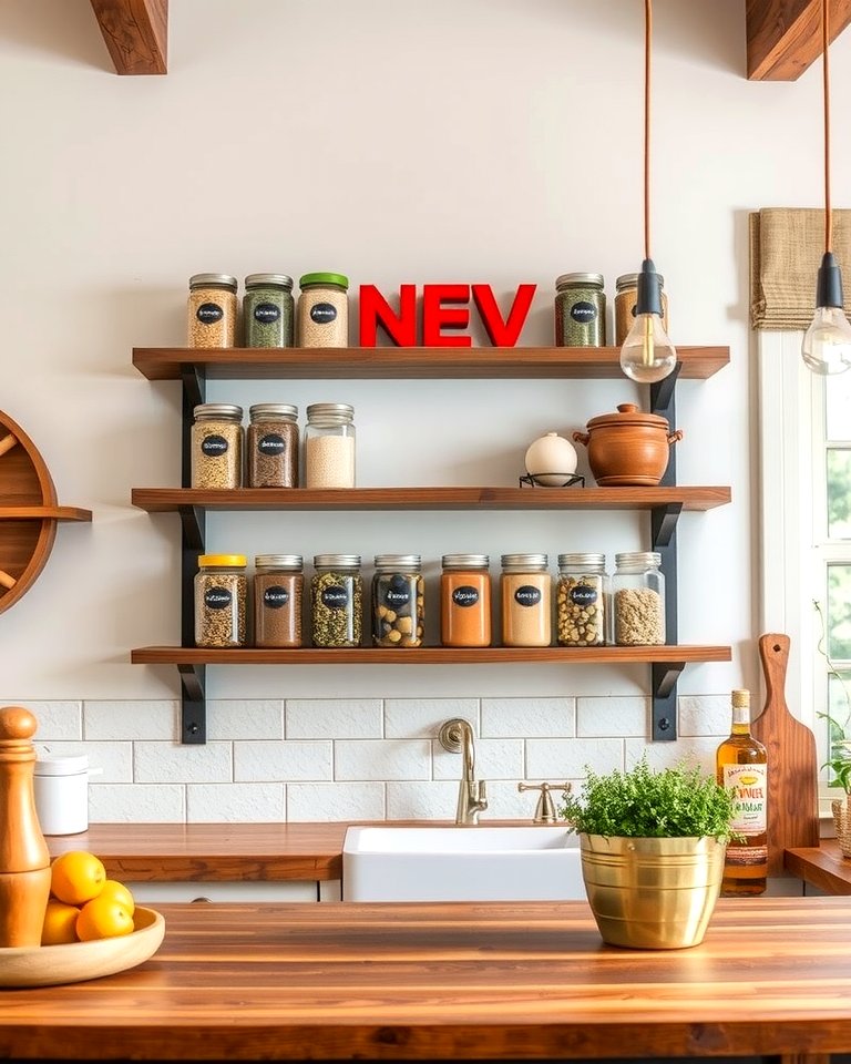 25 Spice Rack Ideas to Organize Your Kitchen