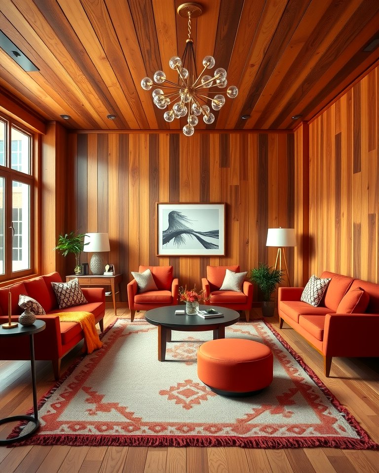 25 Red Couch Living Room Ideas to Make a Statement