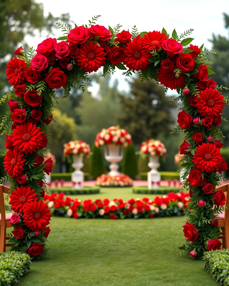 30 Red Wedding Theme Ideas for Bold and Romantic Celebrations