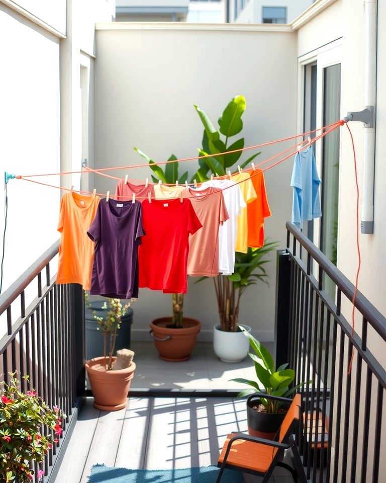 25 Outdoor Clothesline Ideas for Efficient Drying