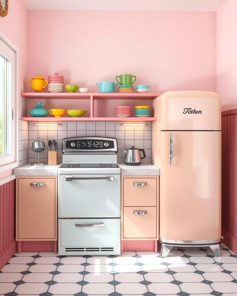 25 Retro Kitchen Ideas for a Vintage Vibe