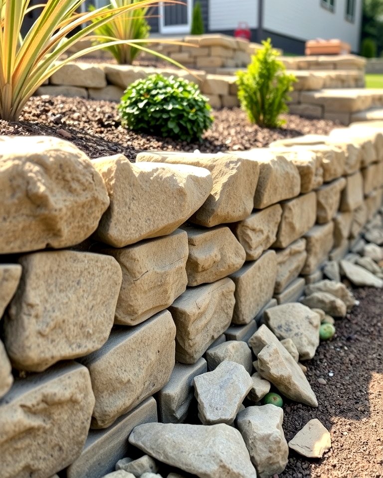 25 River Rock Edging Ideas for Your Garden