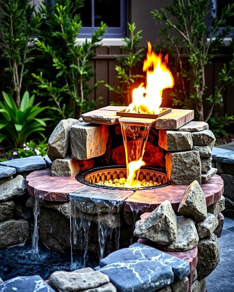 25 Rock Fire Pit Ideas for Outdoor Gatherings