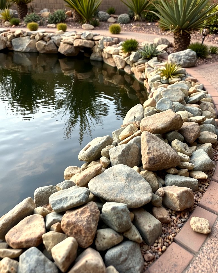 25 Pond Edging Ideas for a Polished Look