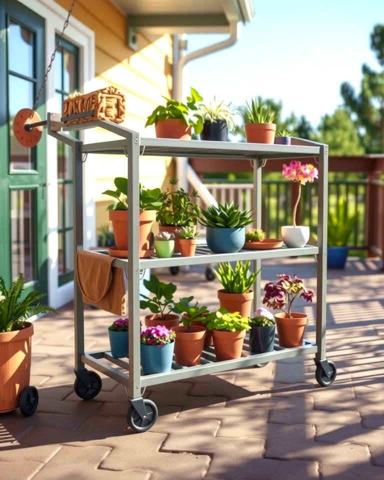 25 Outdoor Plant Stand Ideas for Greenery Lovers