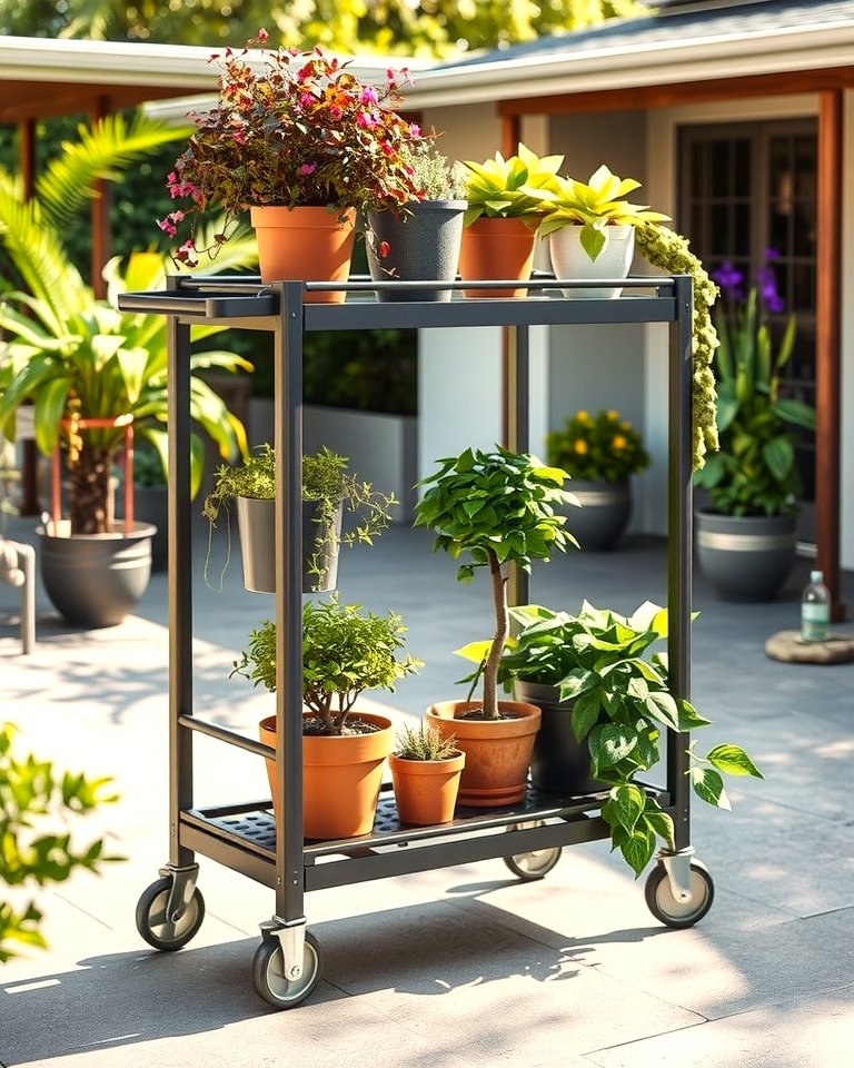 25 Outdoor Plant Stand Ideas for Greenery Lovers