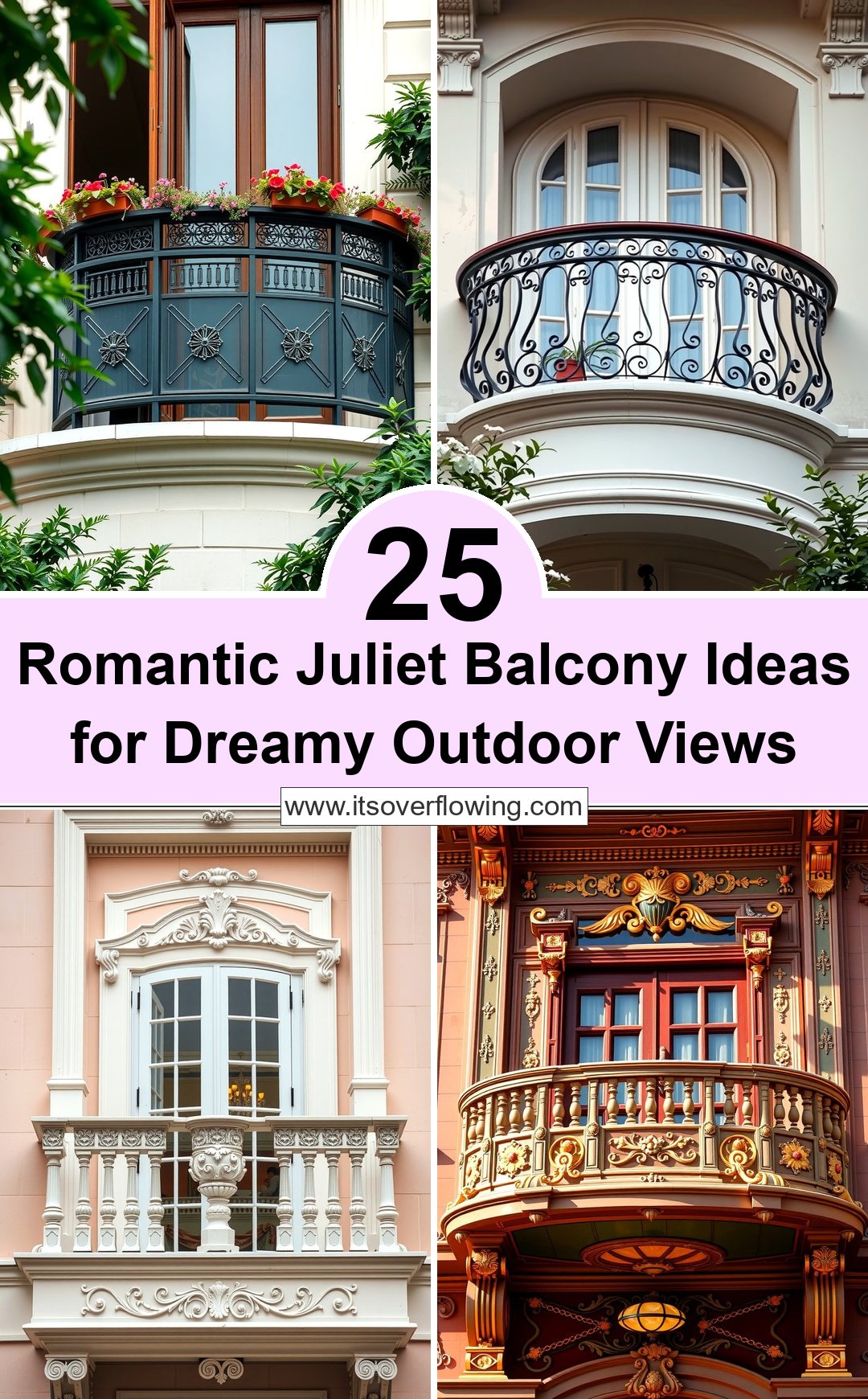 25 Romantic Juliet Balcony Ideas for Dreamy Outdoor Views
