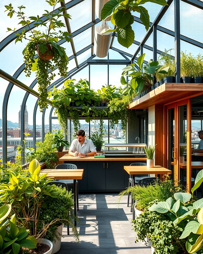 25 Rooftop Greenhouse Ideas for Urban Gardening