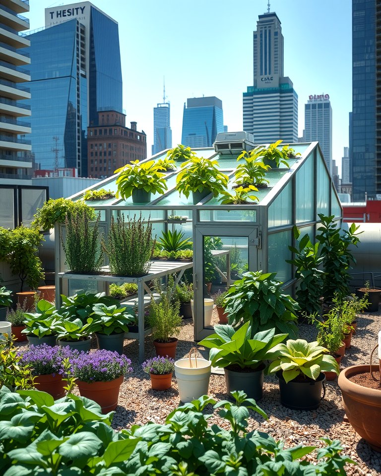 25 Rooftop Greenhouse Ideas for Urban Gardening