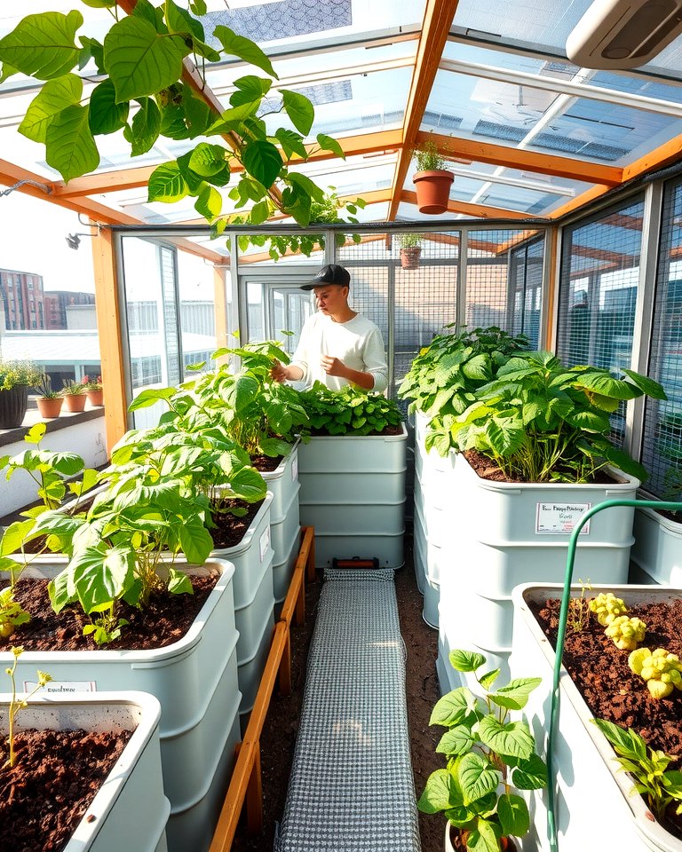 25 Rooftop Greenhouse Ideas for Urban Gardening