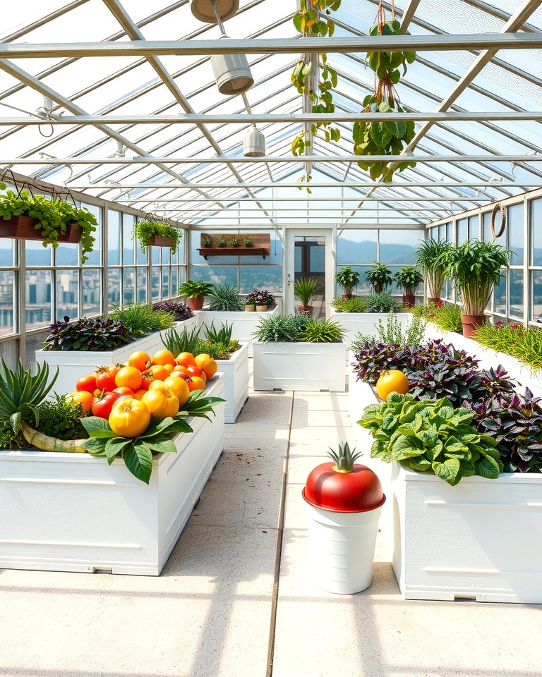 25 Rooftop Greenhouse Ideas for Urban Gardening