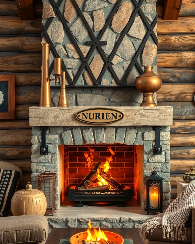 25 Rustic Fireplaces to Warm Up Your Living Space